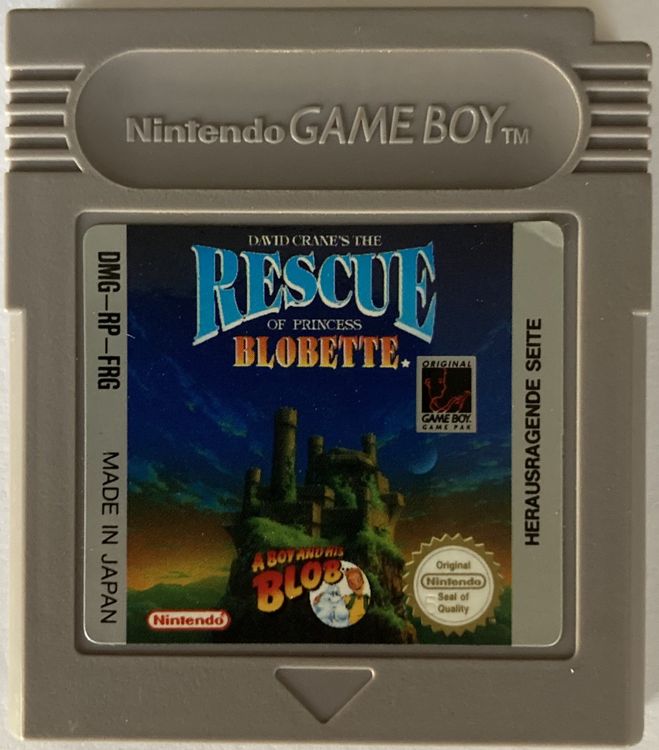 The Rescue of Princess Blobette - Nintendo Game Boy GB (Gebraucht) in ...