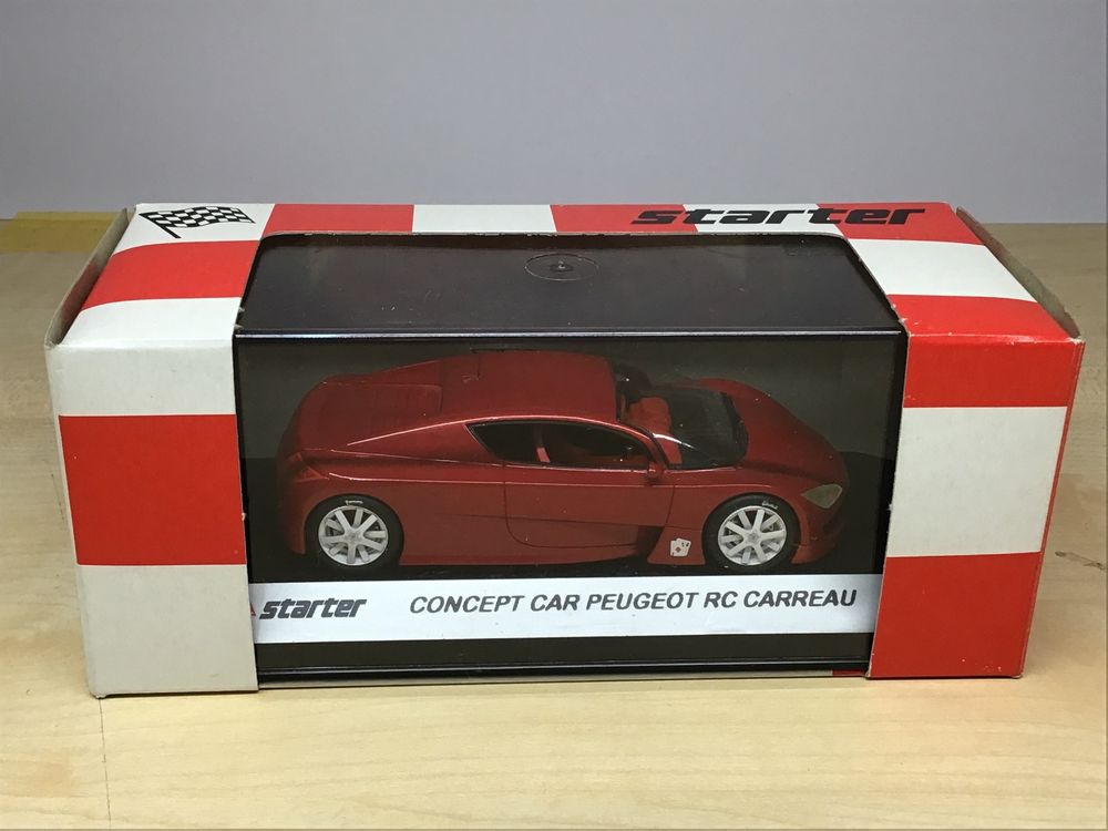 Starter Peugeot RC Carreau Concept Car Rot OVP (Gebraucht) in Männedorf ...