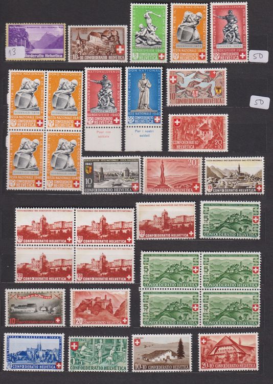 PP -Sammlung ungestempelt Ab Anfang bis 1963 (2) (Neu (gemäss Beschreibung)) in Koblenz für CHF ...