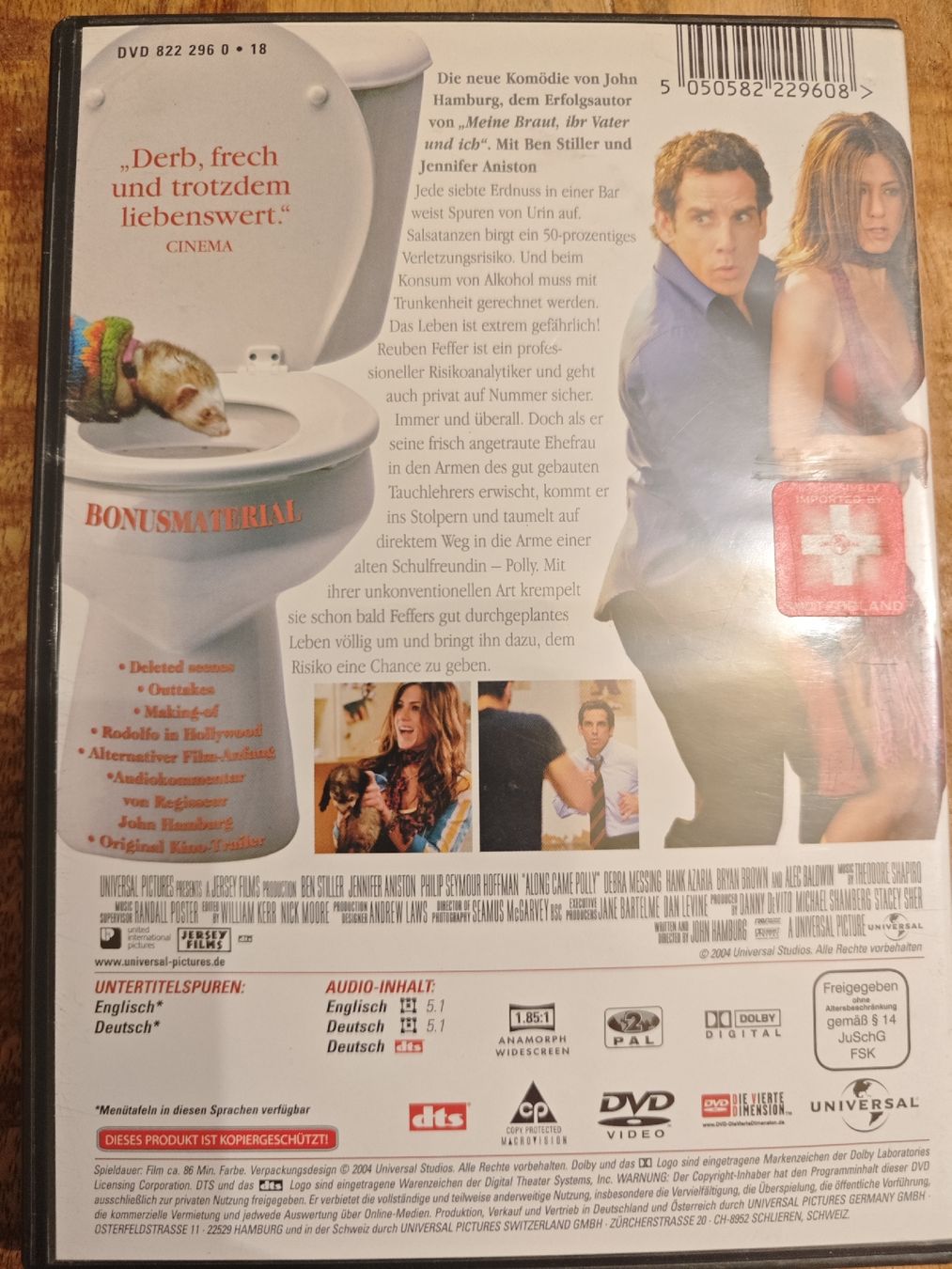 DVD: Und dann kam Polly - Ben Stiller, Jennifer Aniston (Gebraucht) in ...