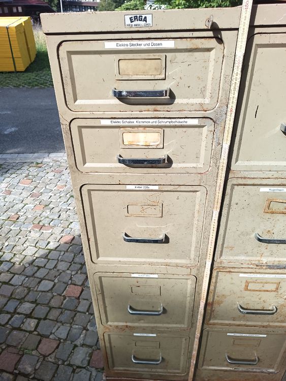 Vintage Metall Aktenschrank ERGA Schubladenschrank (Gebraucht) in Mettmenstetten für CHF 60 ...