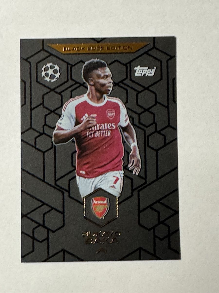 Match Attax Topps 24/25 Black Edge Edition Bukayo Saka (Neuf (Voir ...