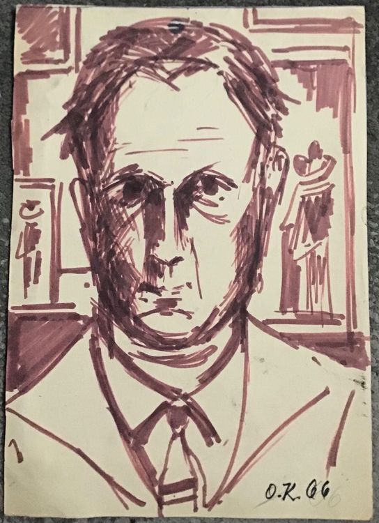 Otto KLEIN (1906-1994) Orig.Zeichnung (Gebraucht) in Hochdorf für CHF ...