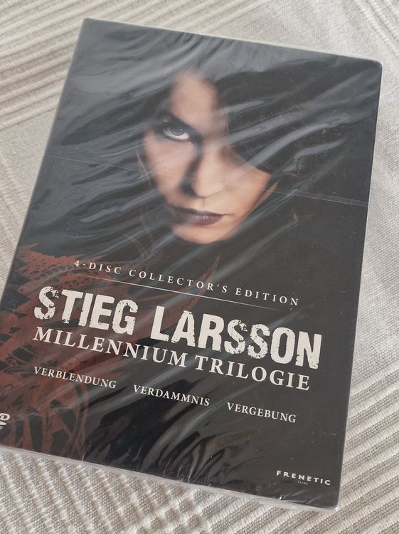 STIEG LARSSON 4 D-Disc Collectors Edition Millenium Trilogie (Neu und ...
