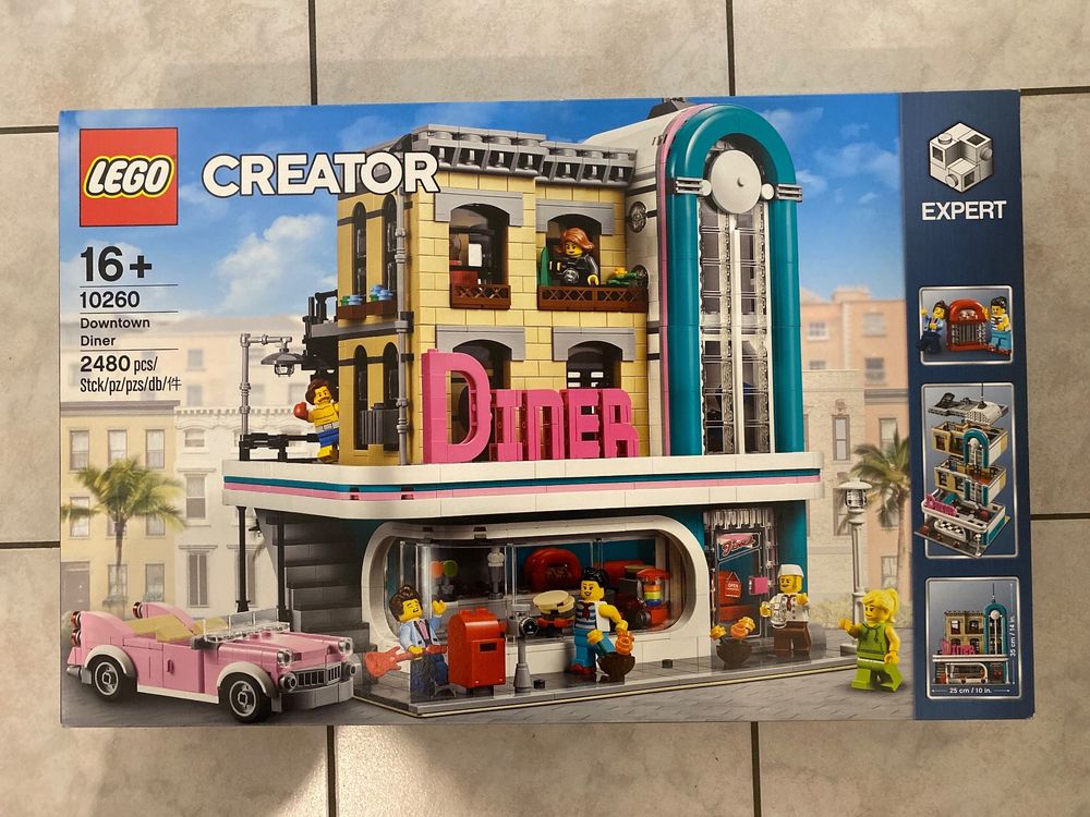 Lego Creator Modular Building American Diner 10260 Neu OVP (Neu und ...