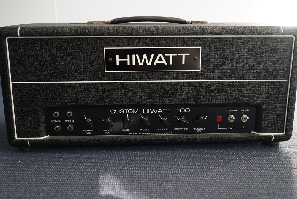 HIWATT Custom Shop DR103 100W Head Class A/B Made in England (Gebraucht ...
