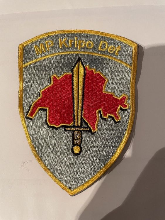 Armee Patch MP Kripo Det (Gebraucht) in Oberiberg für CHF 45 – mit ...