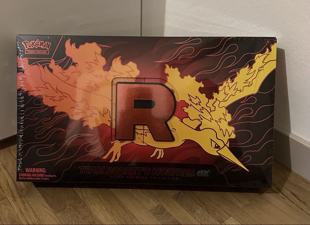 Pokémon Team Rocket's Moltres ex - Collection Ultra-Premium (Neu und ...