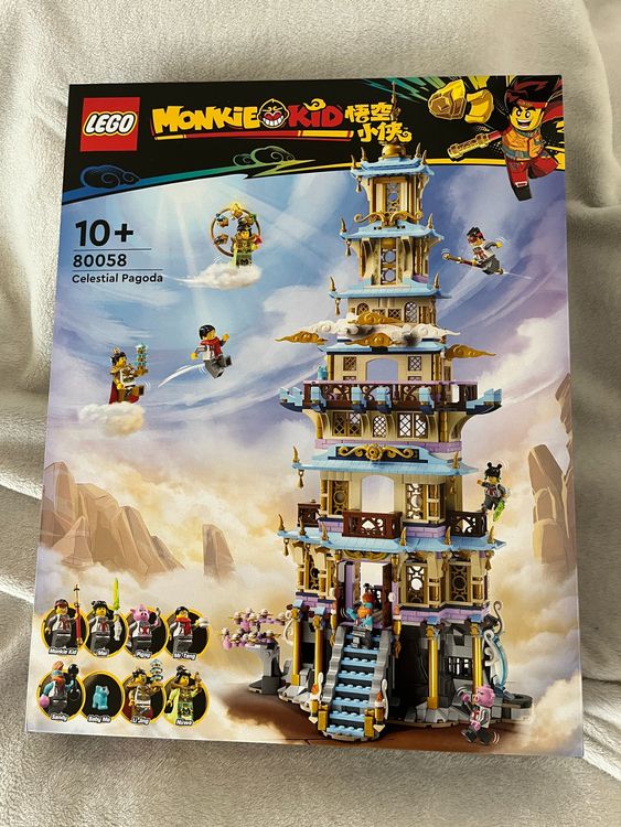 LEGO 80058 Monkie Kid Celestial Pagoda Pagode NEU (Neu und ...