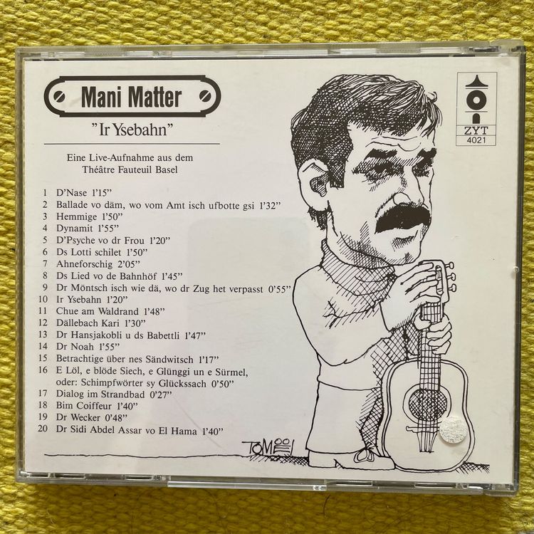 MANI MATTER-IR YSEBAHN | Kaufen auf Ricardo