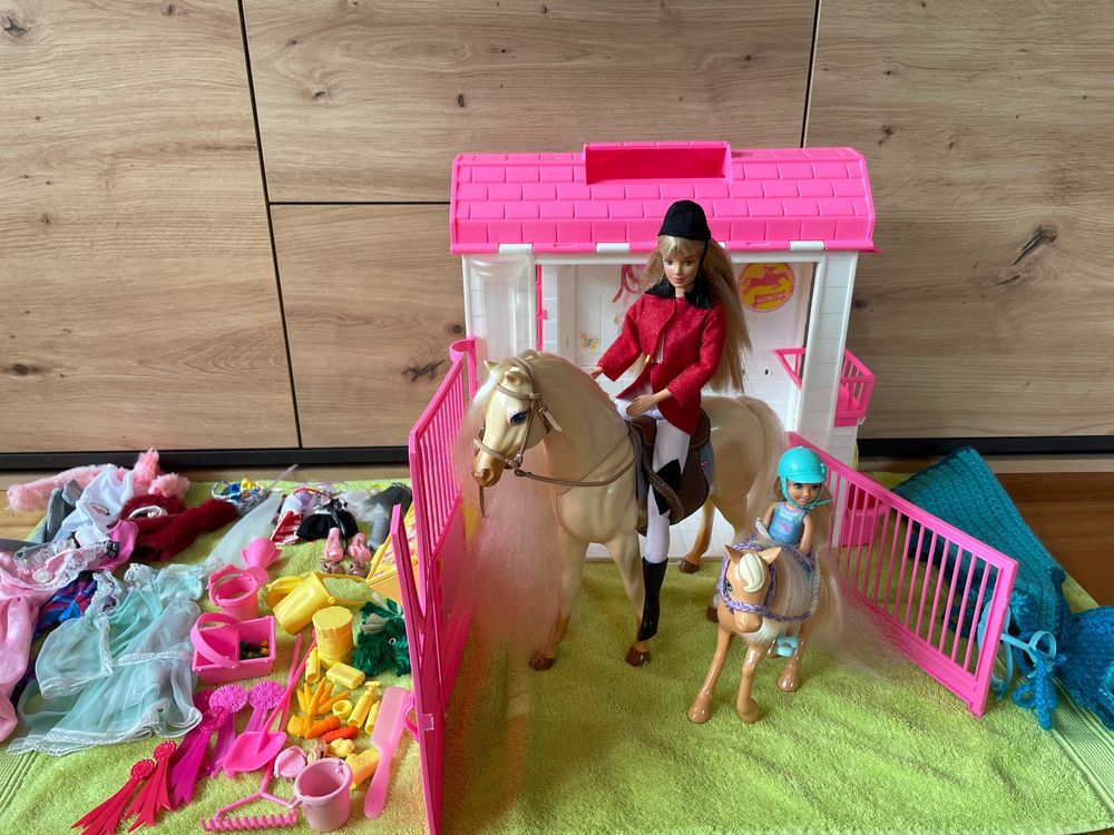 Barbie Pferde Stall Leckermaul | Kaufen auf Ricardo