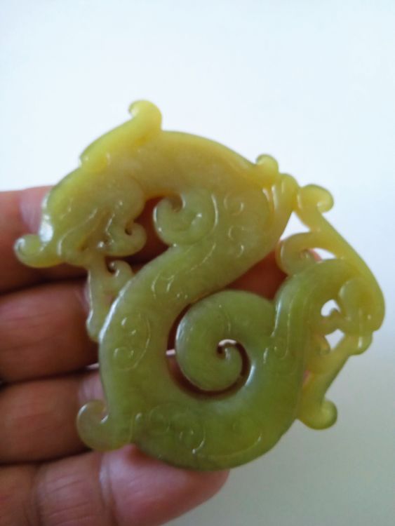 chinese jade stone talisman | Kaufen auf Ricardo