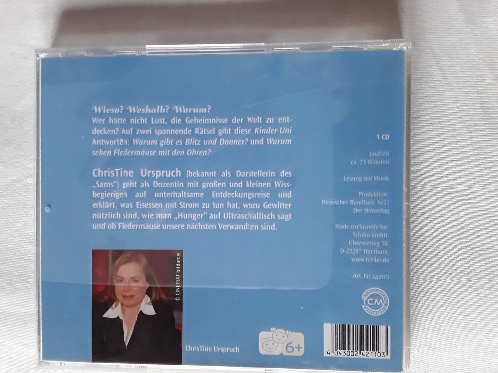 Die Kinder Uni - CD (Gebraucht) in Wattwil für CHF 3 – mit Lieferung auf Ricardo kaufen