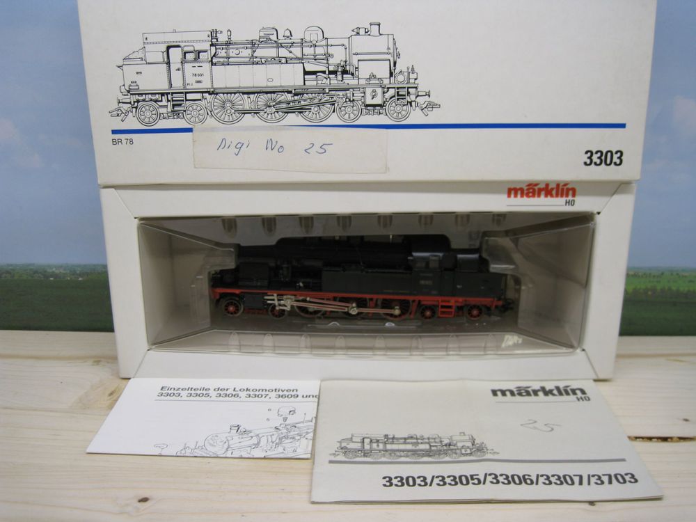 Märklin 33303 Dampflok BR78 031 / Delta Digital (Gebraucht) in für CHF ...