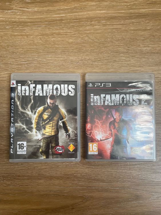 inFamous 1 und 2 PS3 (Gebraucht) in Lyss für CHF 4.9 – mit Lieferung ...