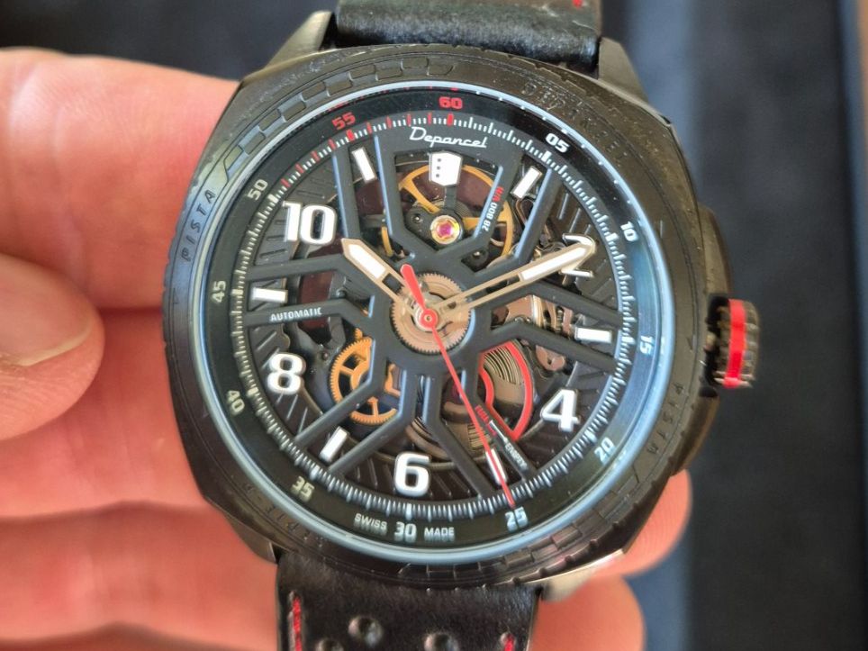 Montre Depancel PISTA GT - Full Black - série limitée - 42mm (D ...