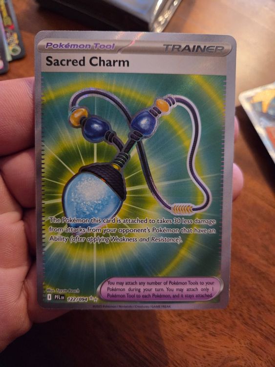 Sacred Charm 122/094 Pokemon Phantasmal Flames (Gebraucht) in männedorf ...