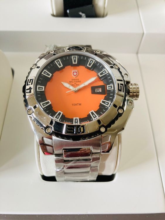 Swiss Militaire VERBIER Quartz. New/Gar 24 mois %Destockage% (Neuf avec ...