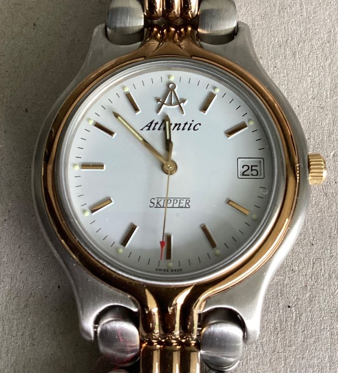 Atlantic Skipper Armbanduhr (Gebraucht) in Root für CHF 10 – mit ...