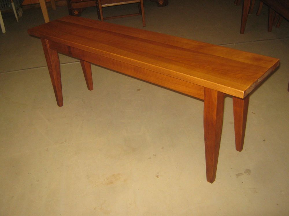 Schönes Bänkli massiv Kirschbaum frisch geölt. (Gebraucht) in Stans für ...