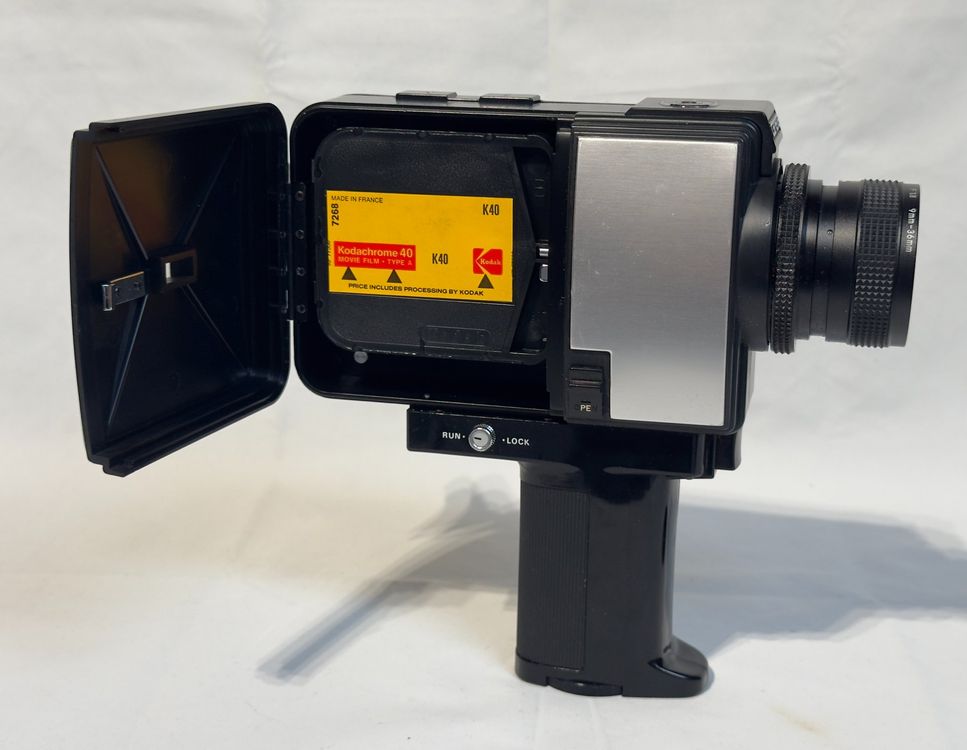Ancienne caméra Super 8 Carena C-400 avec sacoche d'origine (Gebraucht ...