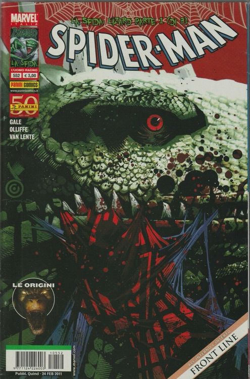 Marvel comics Italian ed SPIDER MAN # 552 LA SFIDA : LIZARD | Kaufen ...