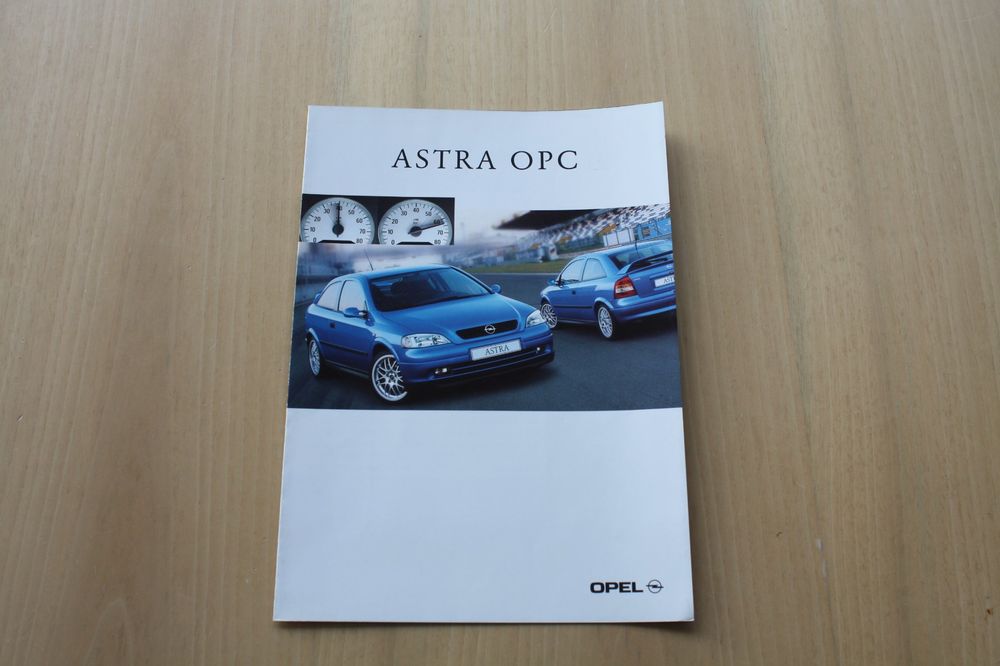Opel Astra OPC Prospekt 2000 (Gebraucht) in Wikon für CHF 10 – mit ...