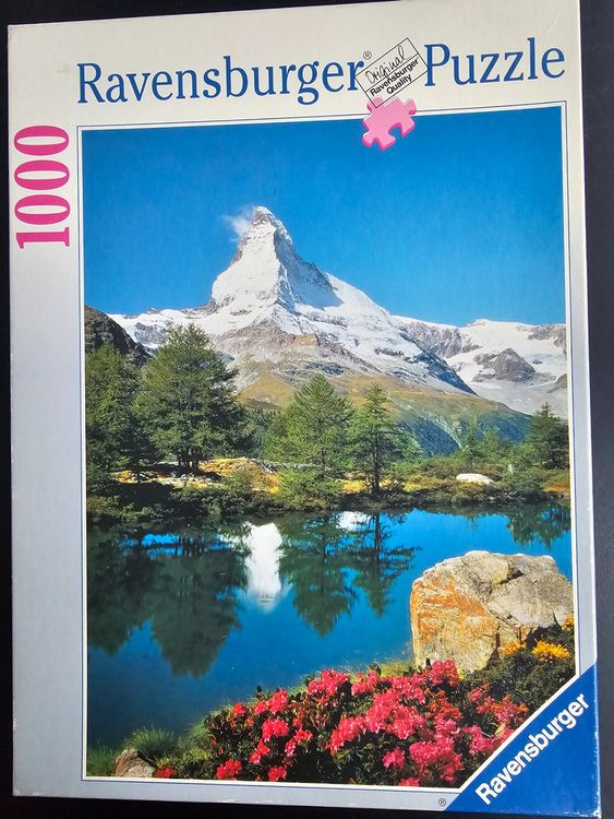 Puzzle Ravensburger 1000 Teile - Matterhorn (Gebraucht) in Altstätten SG für CHF 8 – mit ...