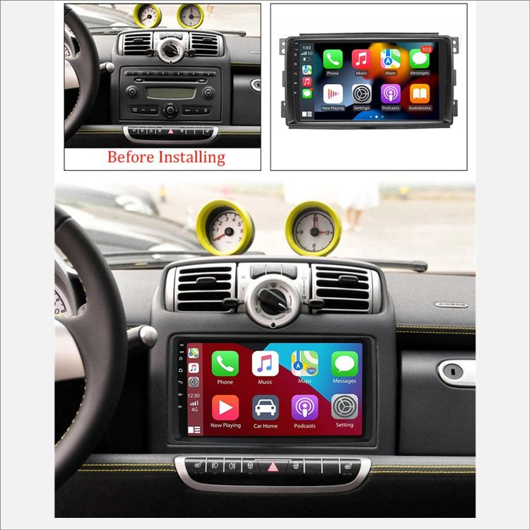 Smart Fortwo Autoradio DAB+ Carplay BR451 (Neu und originalverpackt) in Chiasso für CHF 180 ...