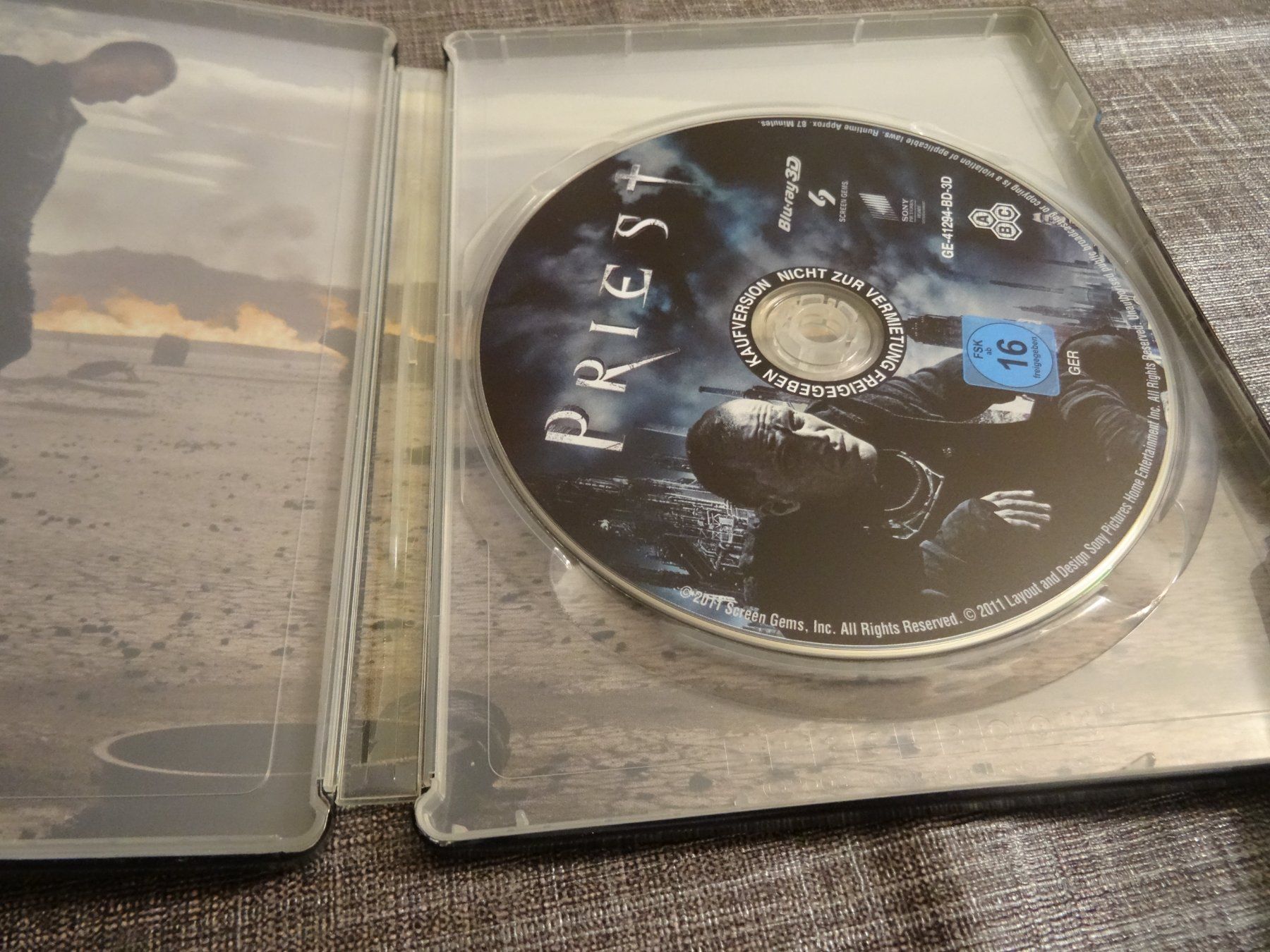 Priest 3D Steelbook Blu-ray (Gebraucht) in Olten für CHF 5 – mit ...