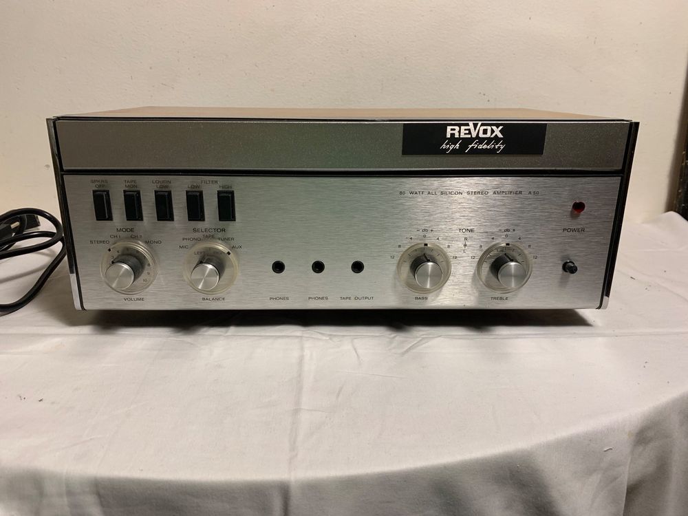 Revox A50 Stéréo Amplifier | Kaufen auf Ricardo