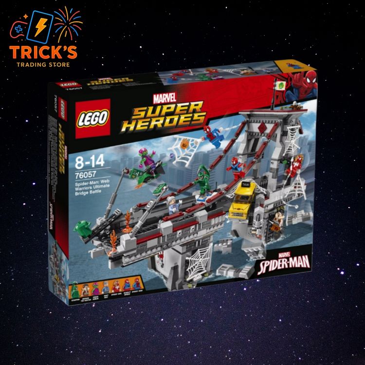 Lego 76057 Spider-Man: Web Warriors Ultimate Bridge Battle (Neu (gemäss ...