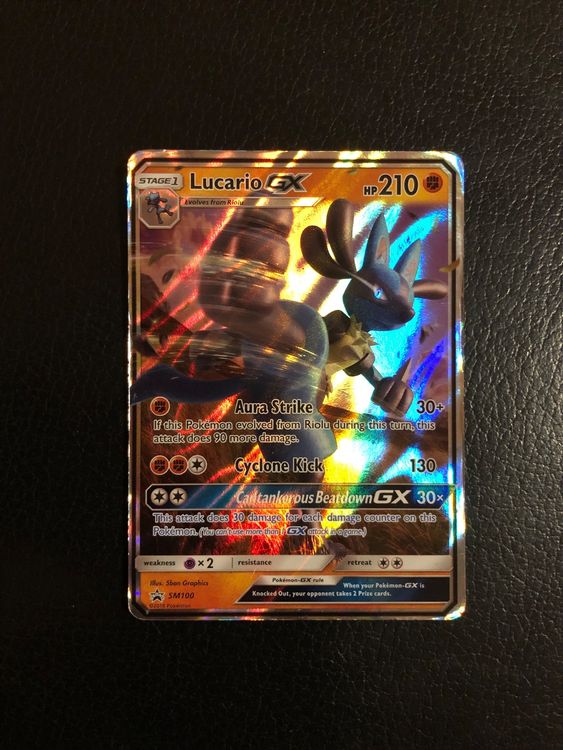 Lucario GX Promo SM100 Ab 1 | Kaufen auf Ricardo