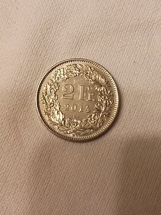 Pièce rare 2 Francs Suisse 2014 (Gebraucht) in La Chaux-de-Fonds für ...