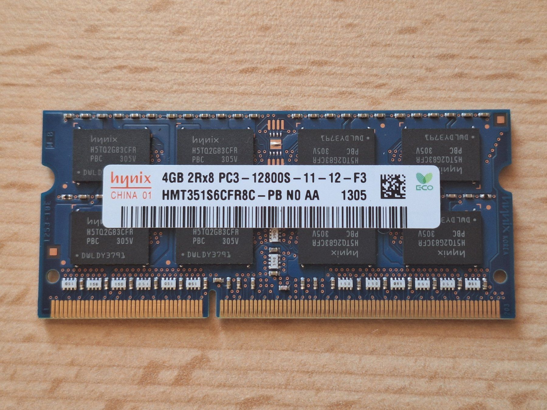 Hynix 4GB RAM, DDR3 PC3-12800S SO-DIMM - Geprüft! (Gebraucht) in Worb für CHF 4 – mit Lieferung ...