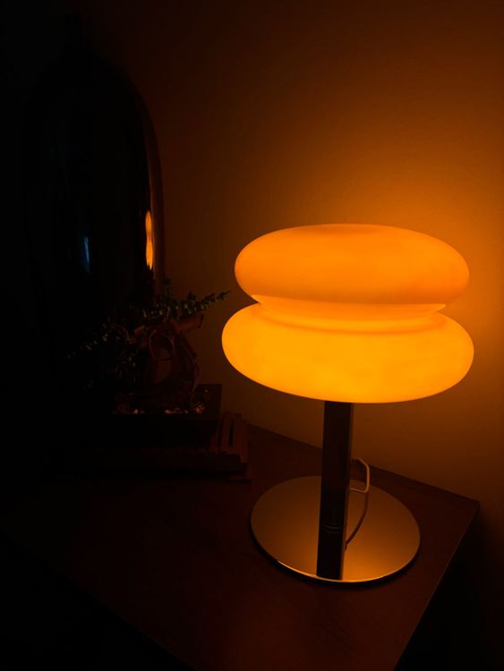 Orange Tischlampe Retro Design 70er Jahre/ Brandneu (Neu und ...