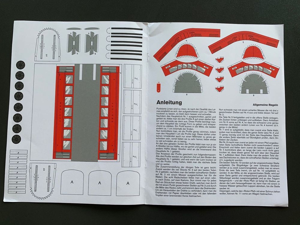 Bastelbogen Roter Pfeil | Kaufen auf Ricardo