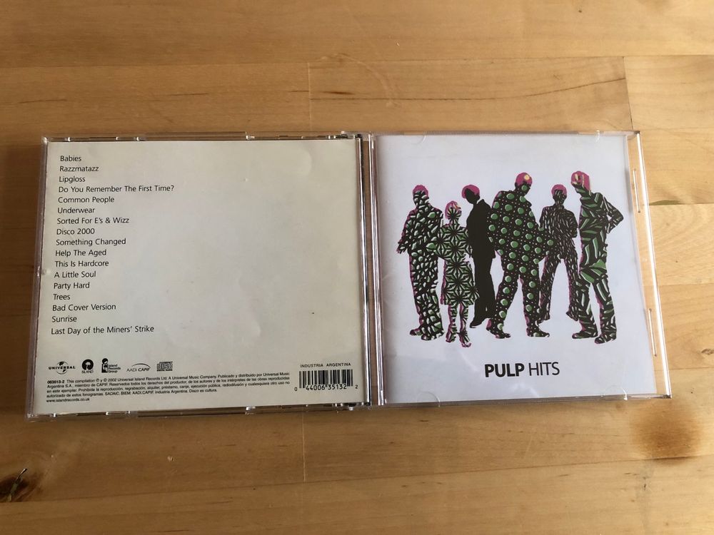 PULP tolle Hits Brit Pop CD Jarvis Cocker (Gebraucht) in Basel für CHF ...