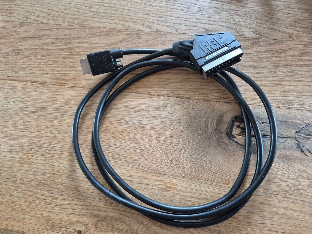 RGB Scart Kabel für Playstation 1 - Top Zustand! (Gebraucht) in ...