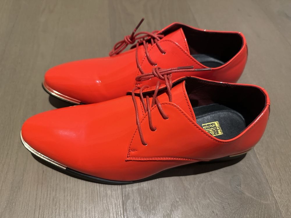 Rote Lack Schuhe, Grösse 43, neu - ungetragen, Top Zustand! (Neu ...