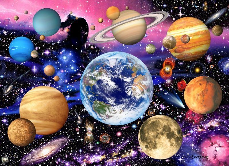 Canvas Bild Weltall Universum (Neu und originalverpackt) in Kriens für CHF 10 – mit Lieferung ...