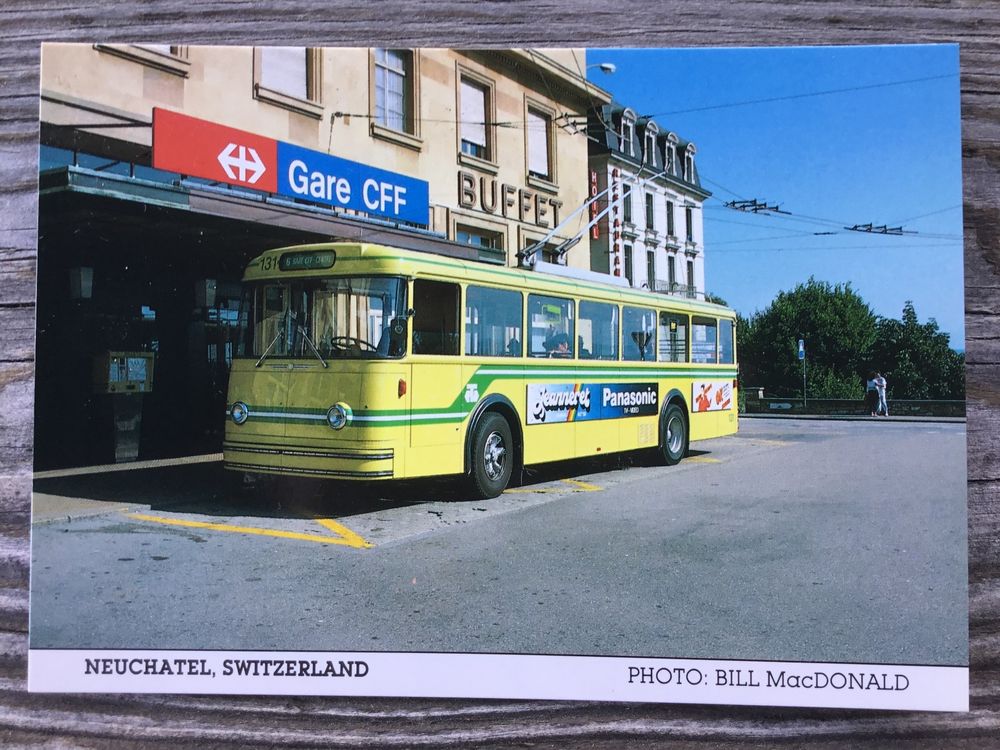 AK Trolleybus Saurer Autobus Postauto Neuchatel | Kaufen auf Ricardo AK Trolleybus Saurer Autobus Postauto Neuchatel | Kaufen auf Ricardo