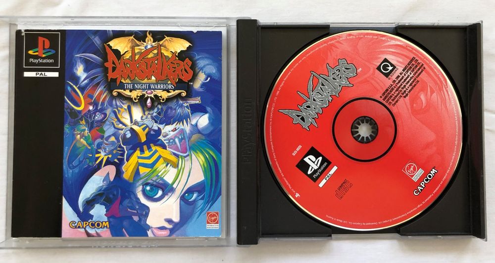Playstation 1 - DARKSTALKERS - THE NIGHT WARRIORS (Defekt) in ...