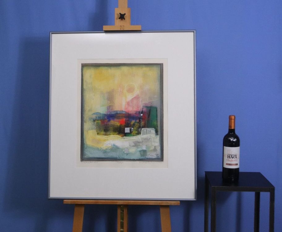 Ernst Peter Rade (1938), Mischtechnik " Lichtbogen " (Gebraucht) in Zug ...