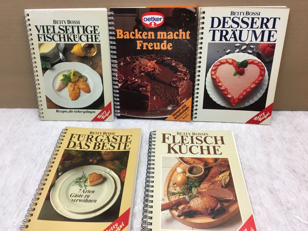 Betti Bossi oder Dr. Oetker (Gebraucht) in Ebikon für CHF 1 – mit Lieferung auf Ricardo kaufen