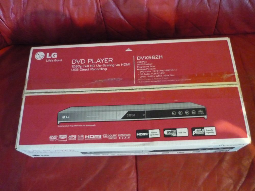 DVD Player LG DVX 582 H - Neu OVP (Neu und originalverpackt) in ...
