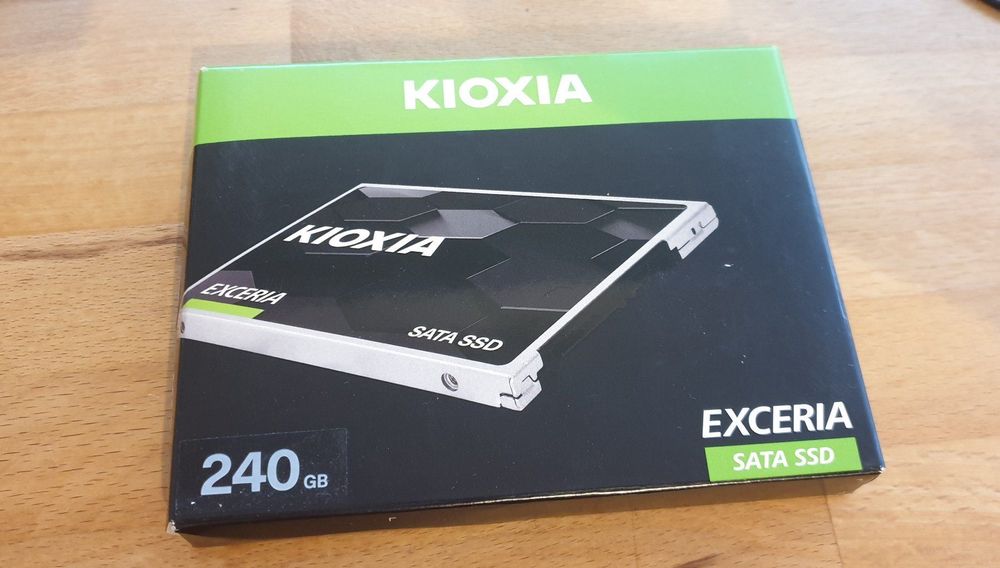 Kioxia EXCERIA 240GB SSD SATA III 2.5" (Neu und originalverpackt) in Aristau für CHF 50 – mit ...