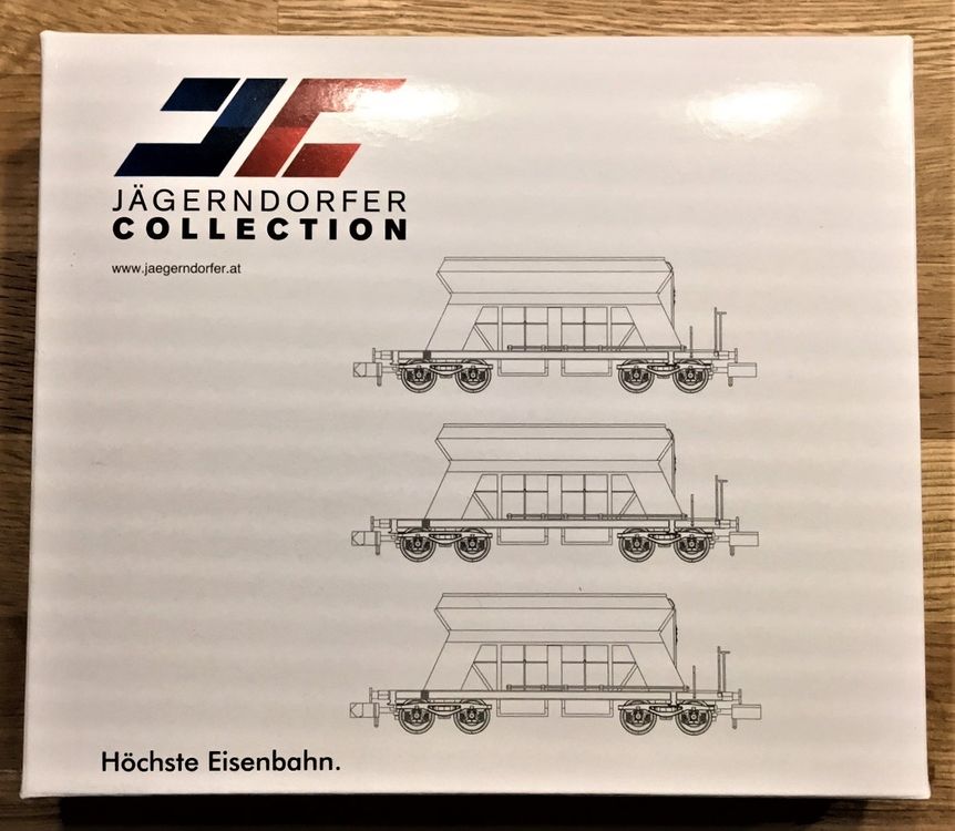 Jaegerndorfer JC66303-1 - Güterwagen Set Schüttgutwagen (Neu und ...