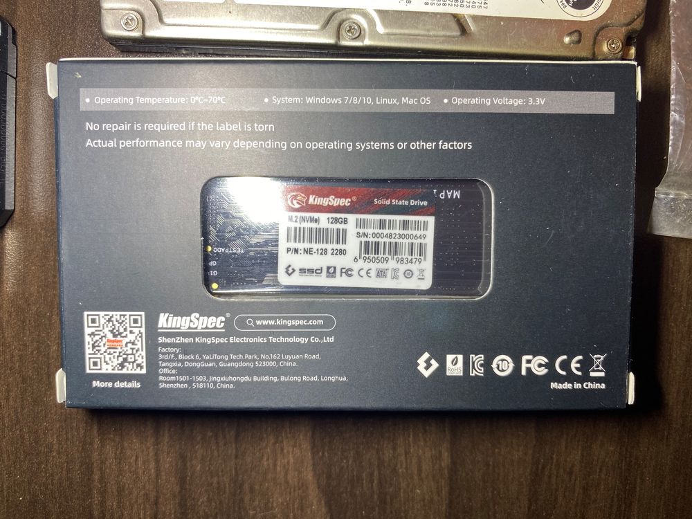 Ssd et hdd 40gb 80gb 120gb 128gb m2 disque dur ordinateur pc (D'occasion) à Genève pour CHF 33 ...