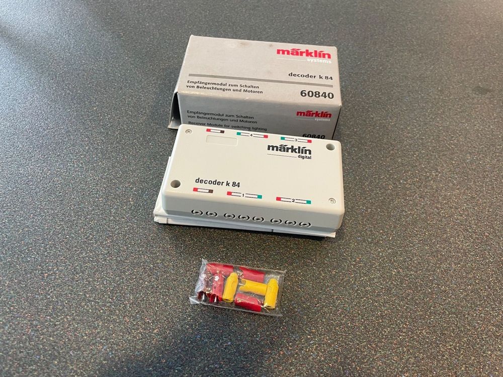 Märklin 60840 Decoder k 84 (Neu (gemäss Beschreibung)) in für CHF 49.9 – mit Lieferung auf ...